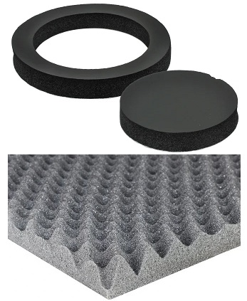 Akustické materiály pro reproduktory - tlumící materiály