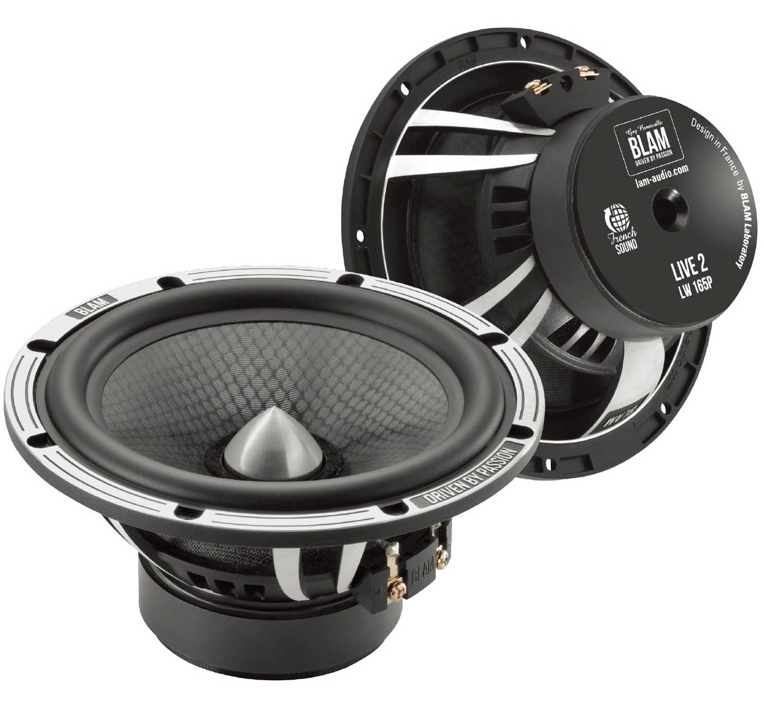 Středobasové-basové reproduktory do auta